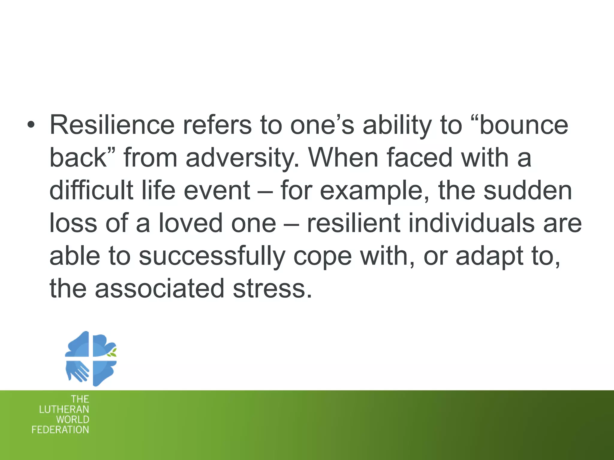 child Resillience.ppt