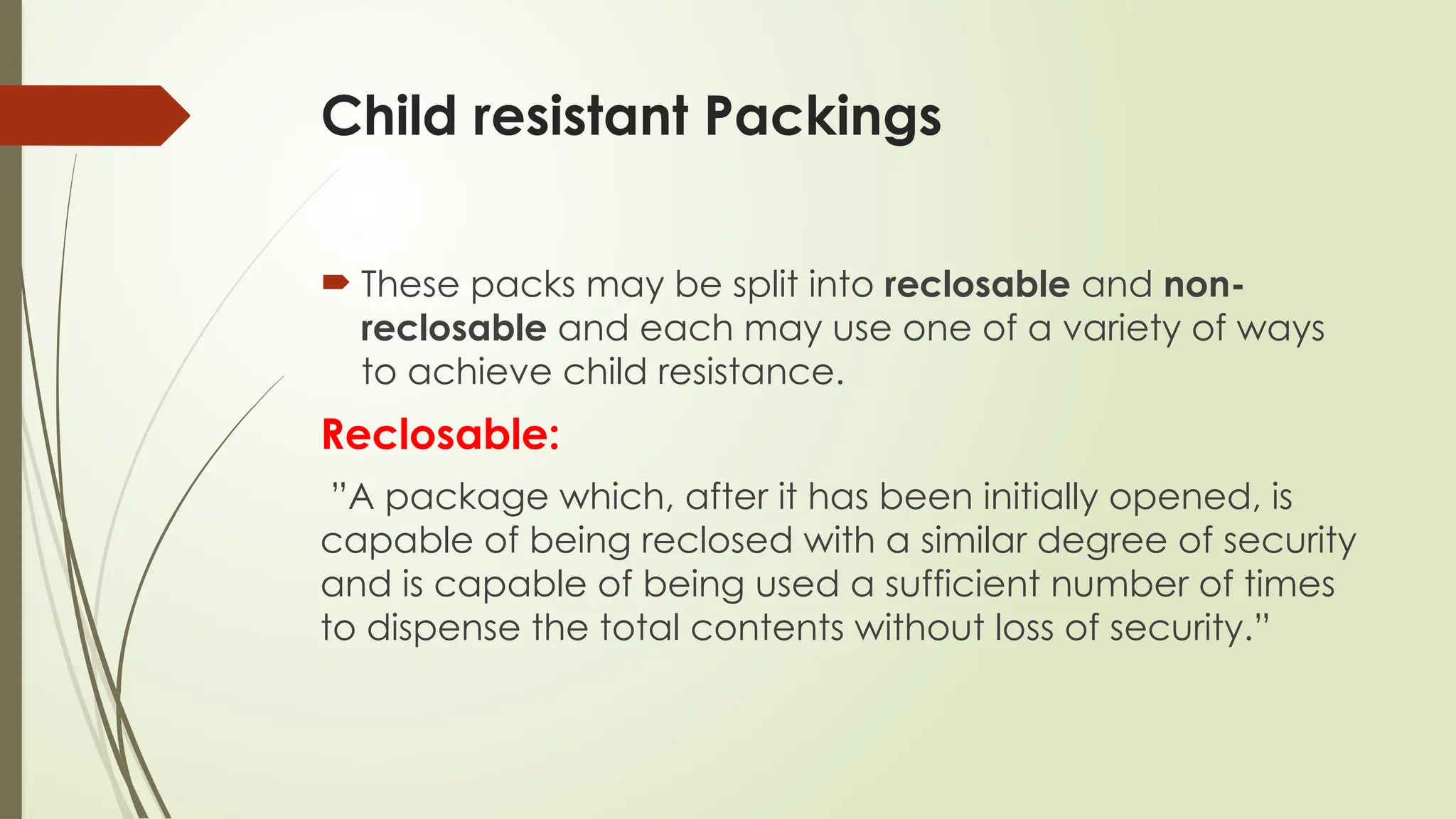 Child resistant Packings(dispensing).pptx