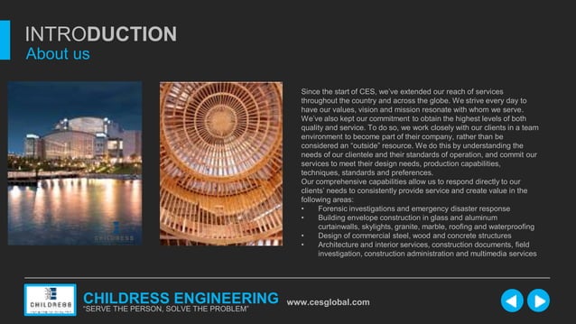 Childress Engineering of Richardson, Texas | Overview | www.cesglobal.com