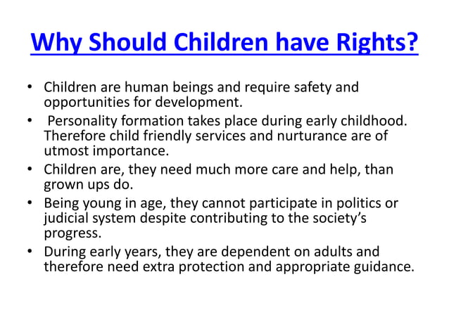 ,Child rights... | PPTX | Adoption and Fostering | Parenting