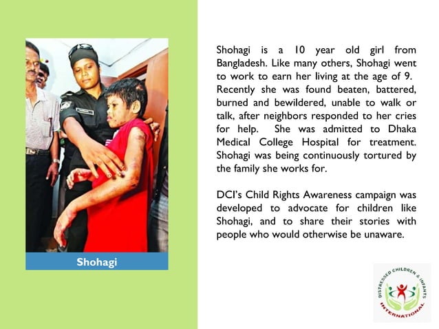 Child Rights Awareness Campaign Program Overview | PPT | Parenting ...