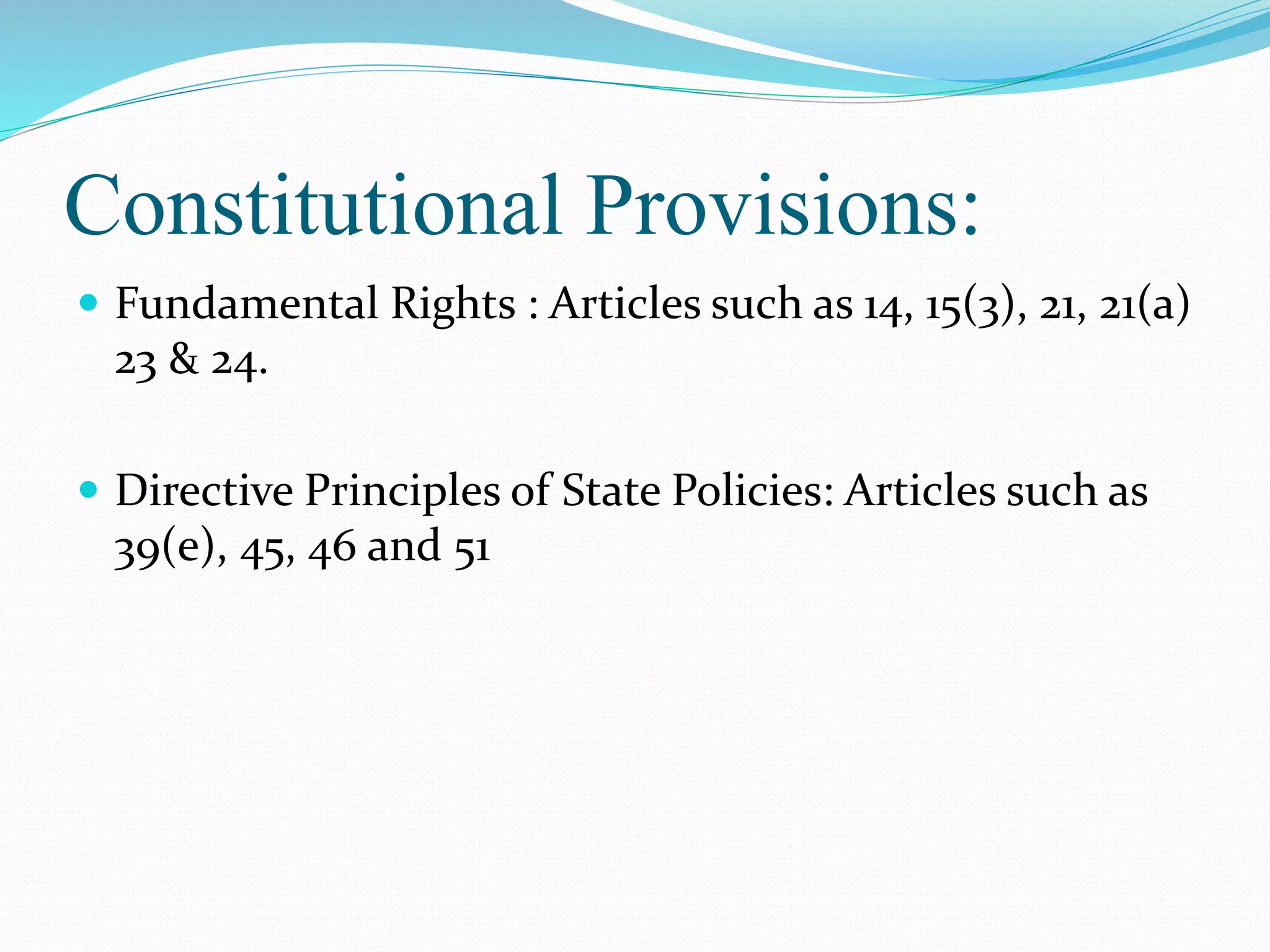 Child Rights in India | PPTX