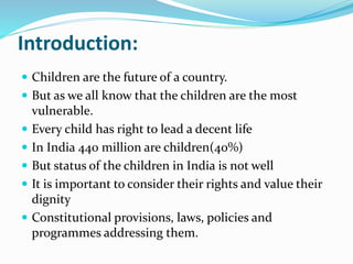 Child Rights in India | PPTX