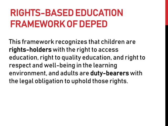 child rights policy inset.pptx | Daycare and Pre-School | Parenting
