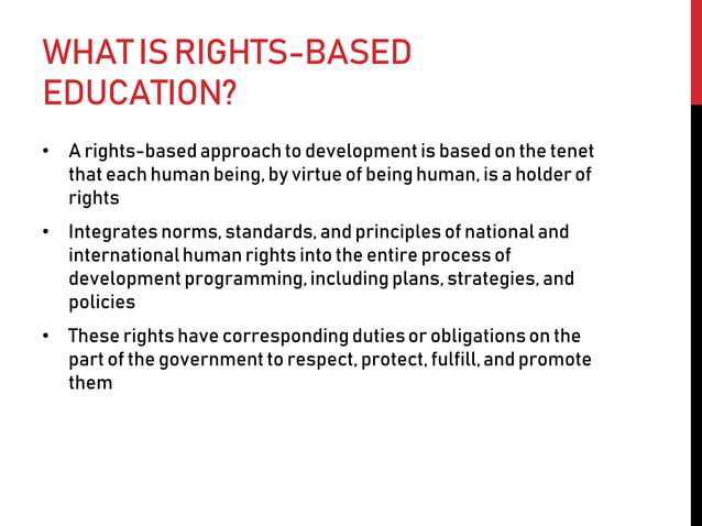 child rights policy inset.pptx | Daycare and Pre-School | Parenting