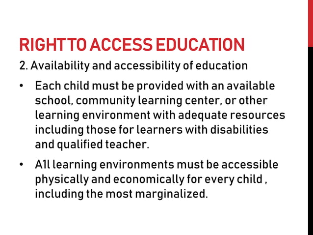 child rights policy inset.pptx | Daycare and Pre-School | Parenting
