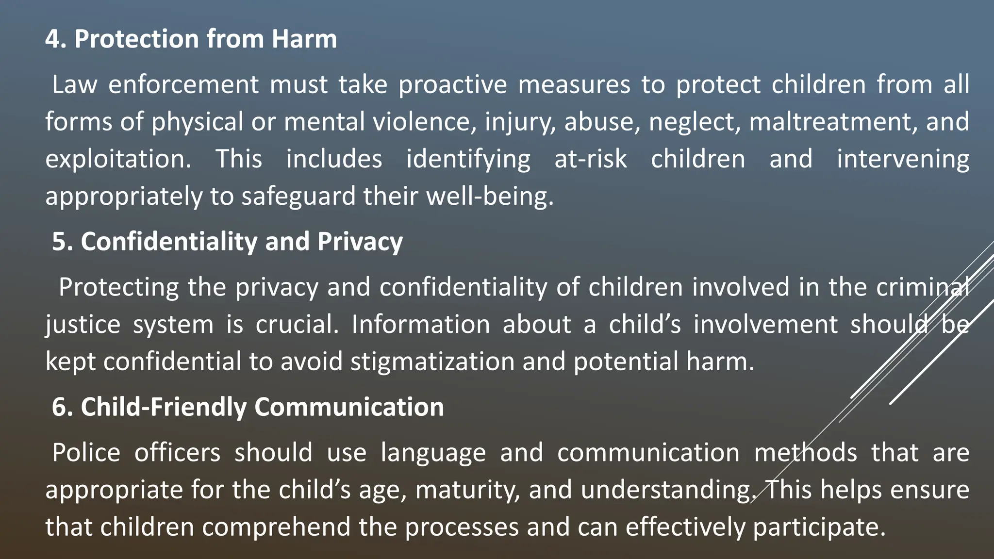 training for police officers on Child rights | PPTX