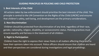 training for police officers on Child rights | PPTX