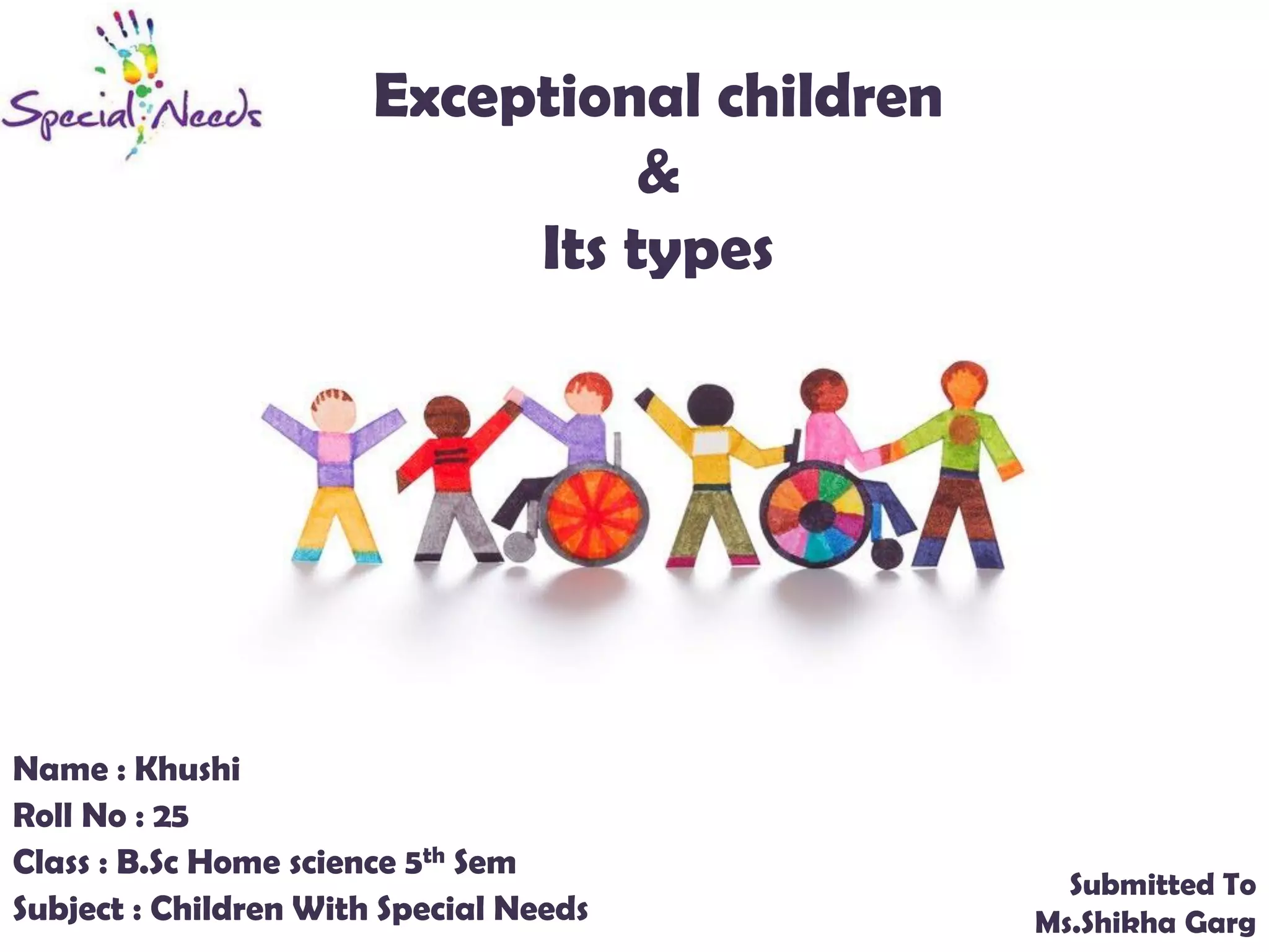 Child risk presentation exceptional children | PPT