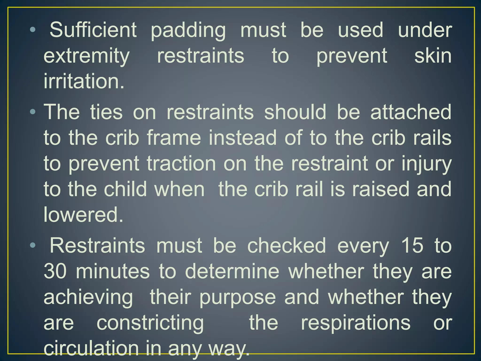 Child rrestraints | PPTX