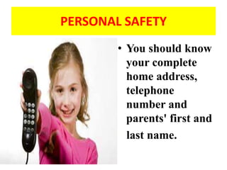 Child safety | PPTX
