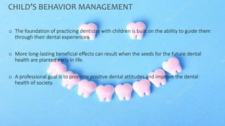 Child’s behavior management | PPTX