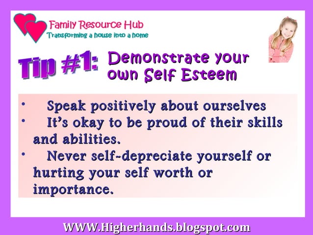 Child self esteem | PPT