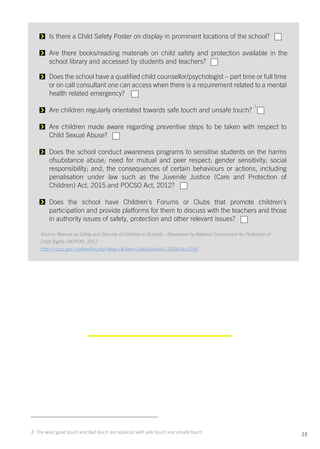 Child sexual abuse awareness module english | PDF