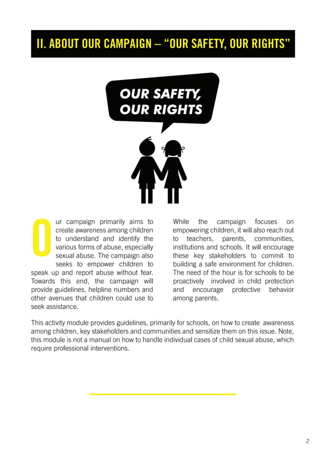 Child sexual abuse awareness module english | PDF