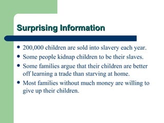 Child Slavery | PPT