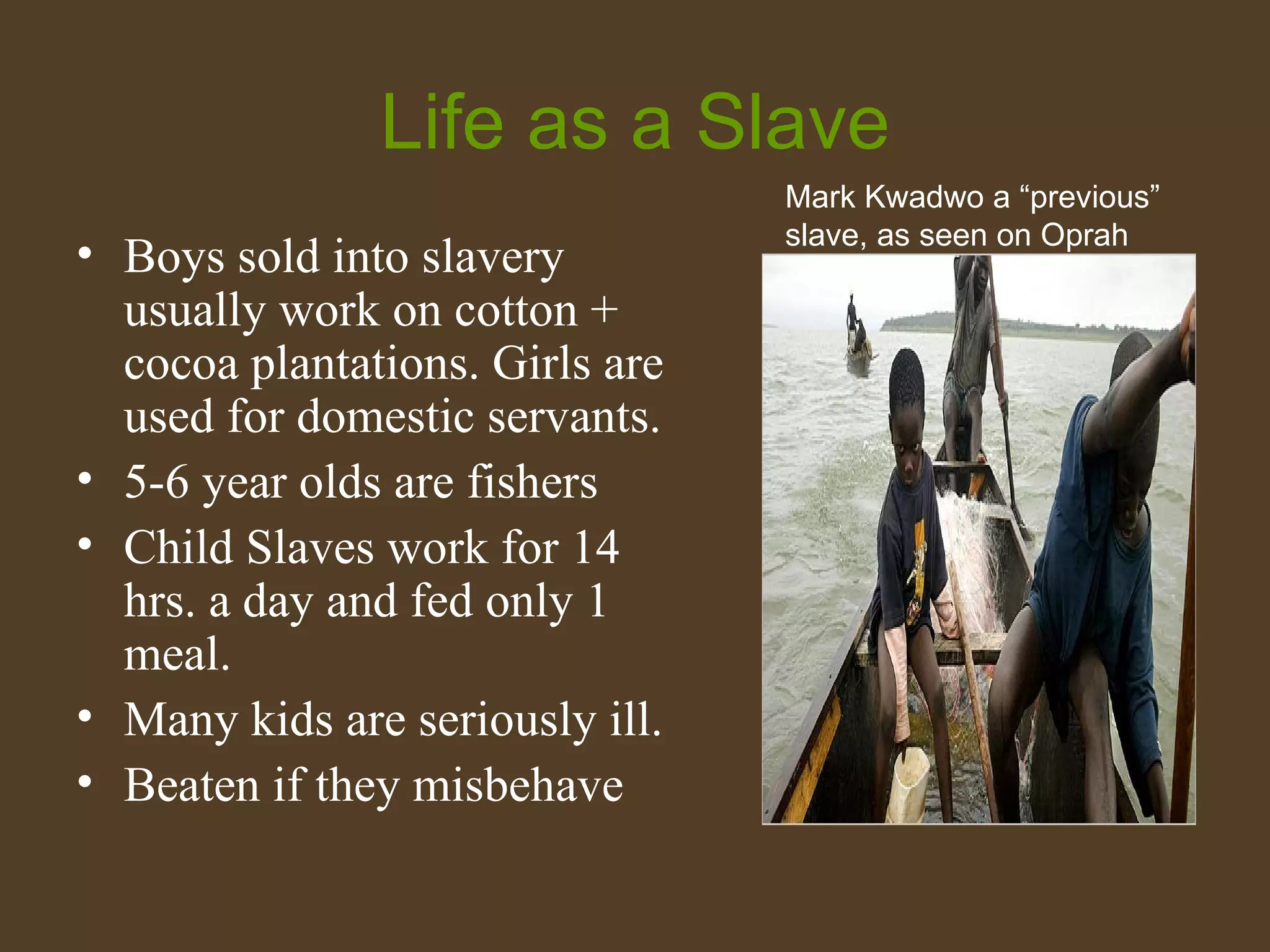 Child Slavery In Africa | PPT