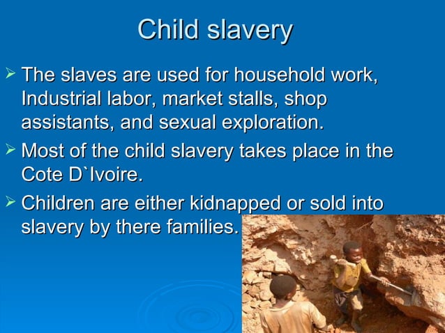 Child Slavery Powerpoint | PPT
