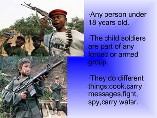 Child Soldiers | PPT