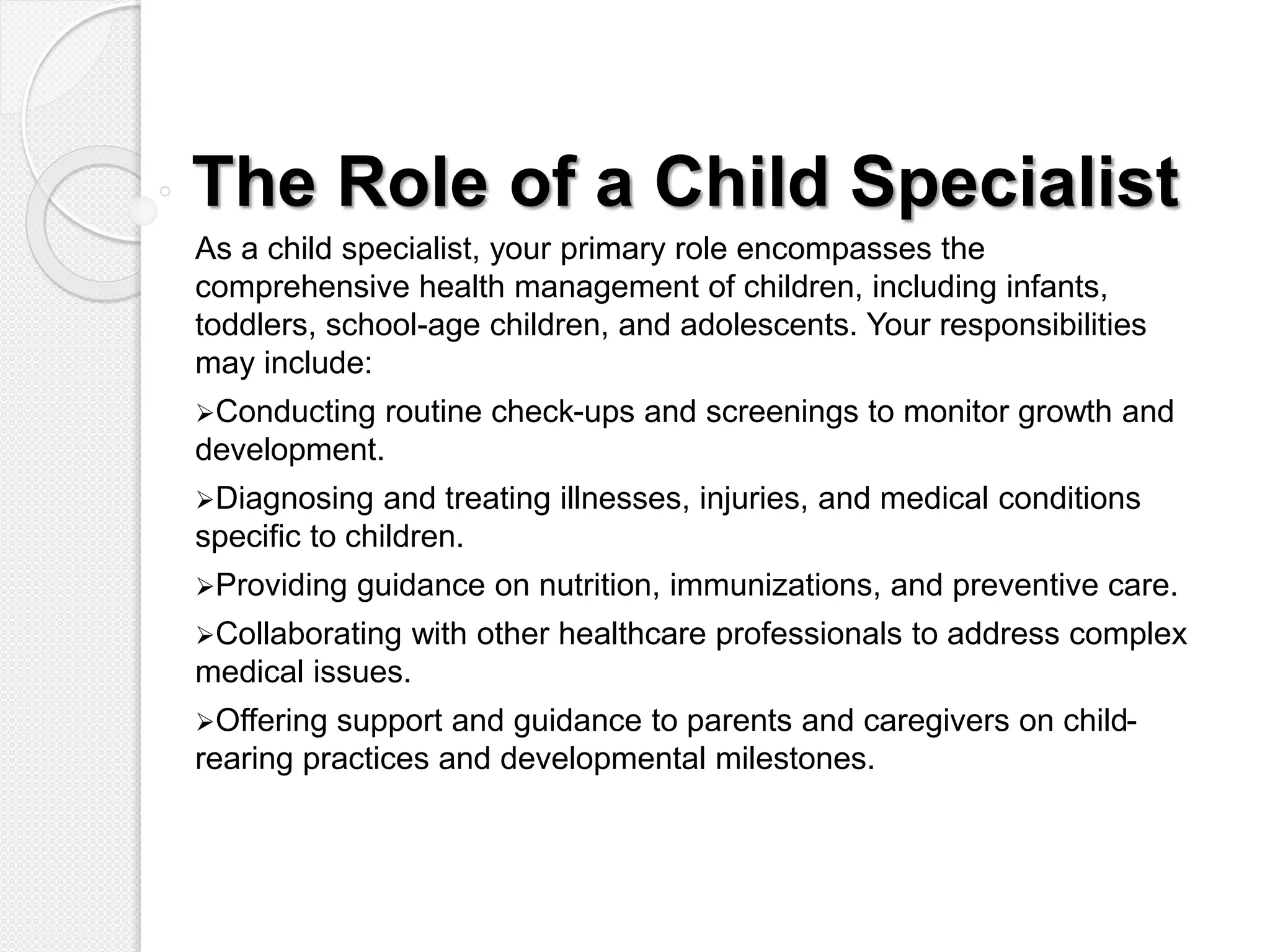 Child specialist Dr Pawan Sulaniya .pptx
