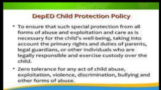 Child's Protection Policies DO40.pptx 2024 | PPTX | Debated Sensitive Social Issues | Sensitive ...
