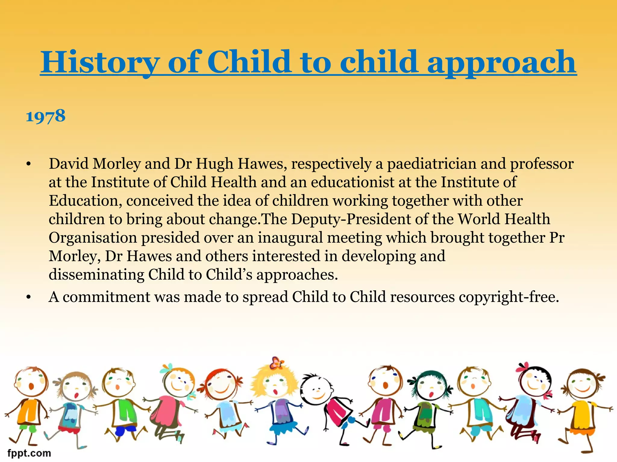 Child to child approach | PPT