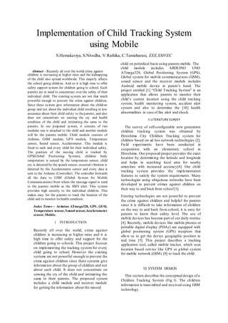 Child tracking system | DOCX