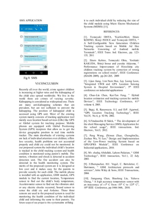 Child tracking system | DOCX