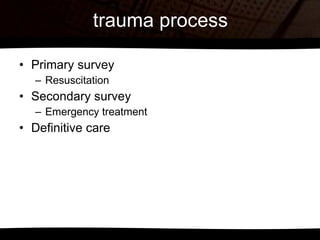 Trauma in children | PPT