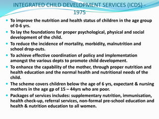Child welfare programme | PPTX