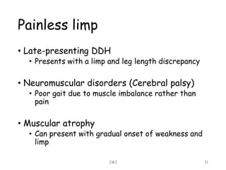 Child with a limp | PPTX