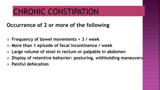 Child with Constipation | PPT