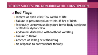 Child with Constipation | PPT
