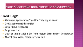Child with Constipation | PPT
