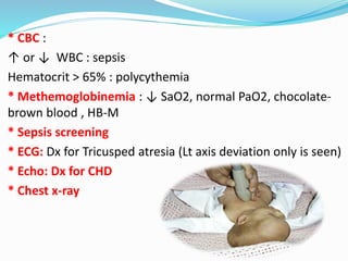 Child with cyanosis | PPTX