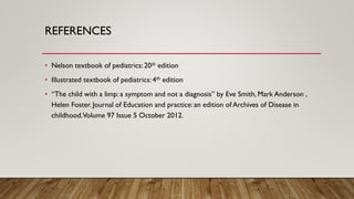 Child with a limp | PDF