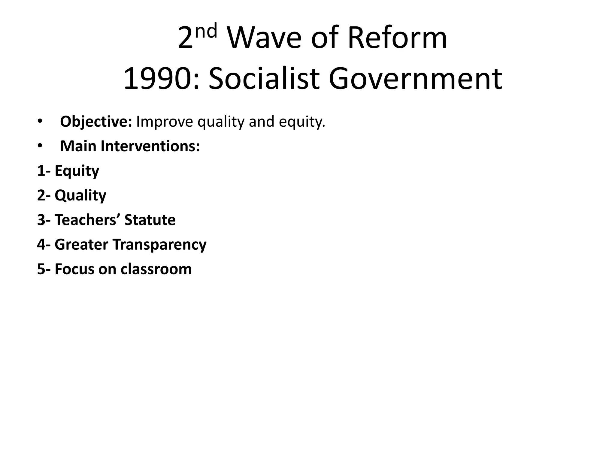 Chile education reform total | PPTX