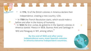 Chilean independence process 6th grade presentation | PDF