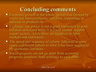 Chilean economy reforms:1975-2000 | PPT