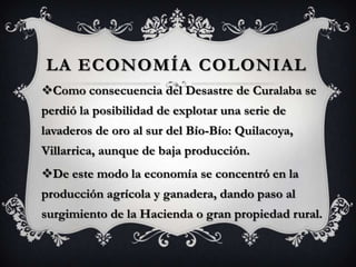 Chile colonial | PPTX