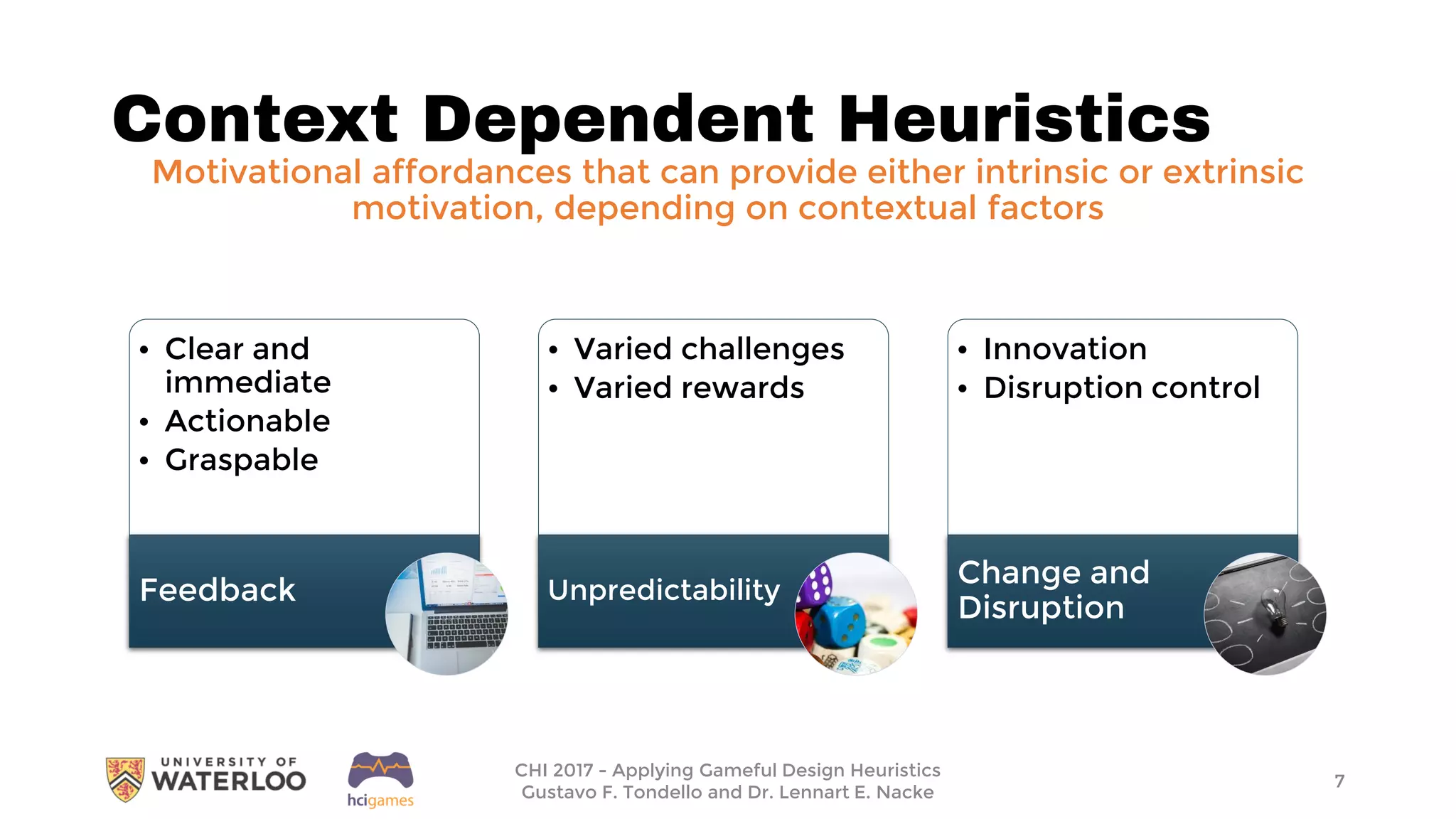 Introduction to Gameful Design Heuristics (CHI 2017) | PPT