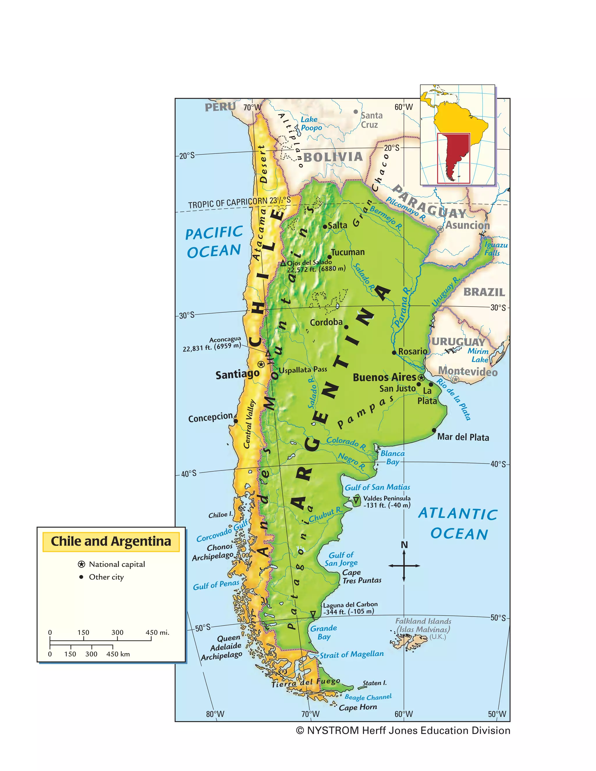 Chile map | PDF
