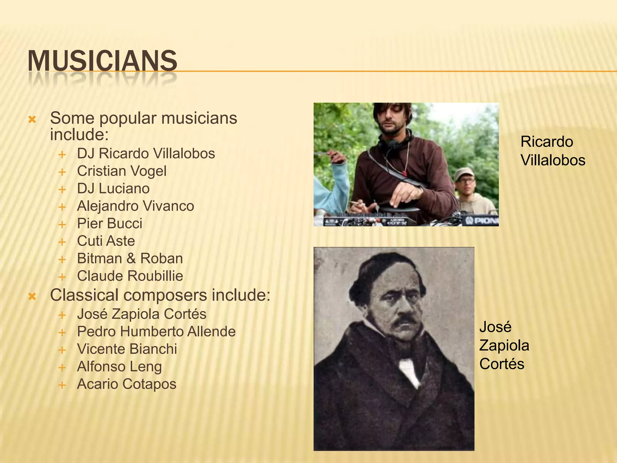 Chile music | PPT