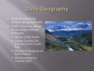 Chile nationsreport | PPTX