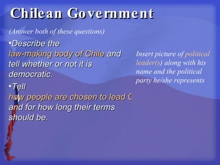 Chile Template | PPT