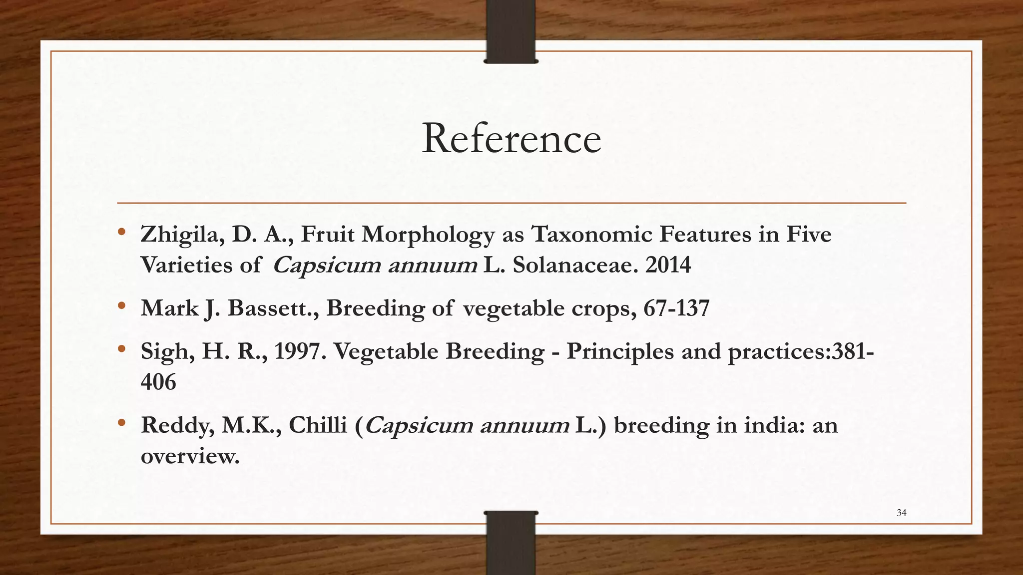 Chili, peppers taxonomy origin evolution male sterility,chilli species ...