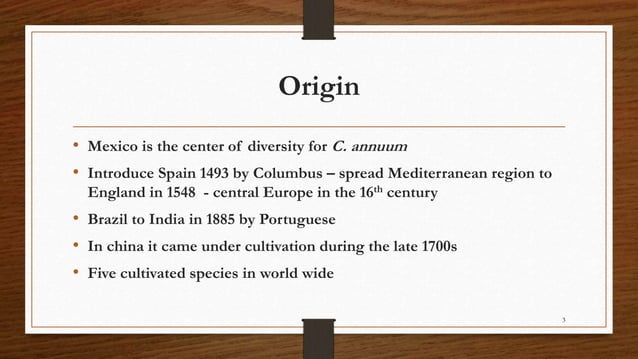 Chili, peppers taxonomy origin evolution male sterility,chilli species ...