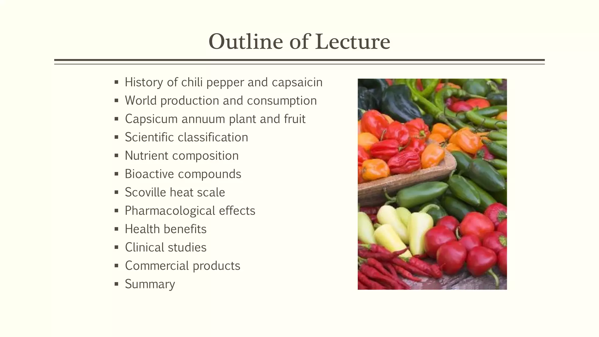 Spice as Medicine: chili pepper, capsicum annuum | PDF