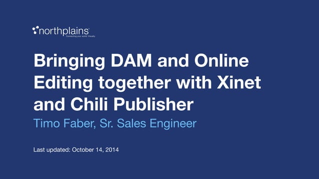 Xinet and Chili Publish Integration | PDF | Technology & Computing