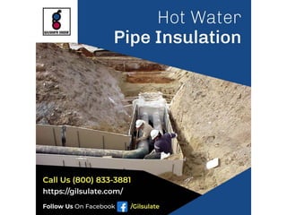 Chilled water pipe insulation | PPTX